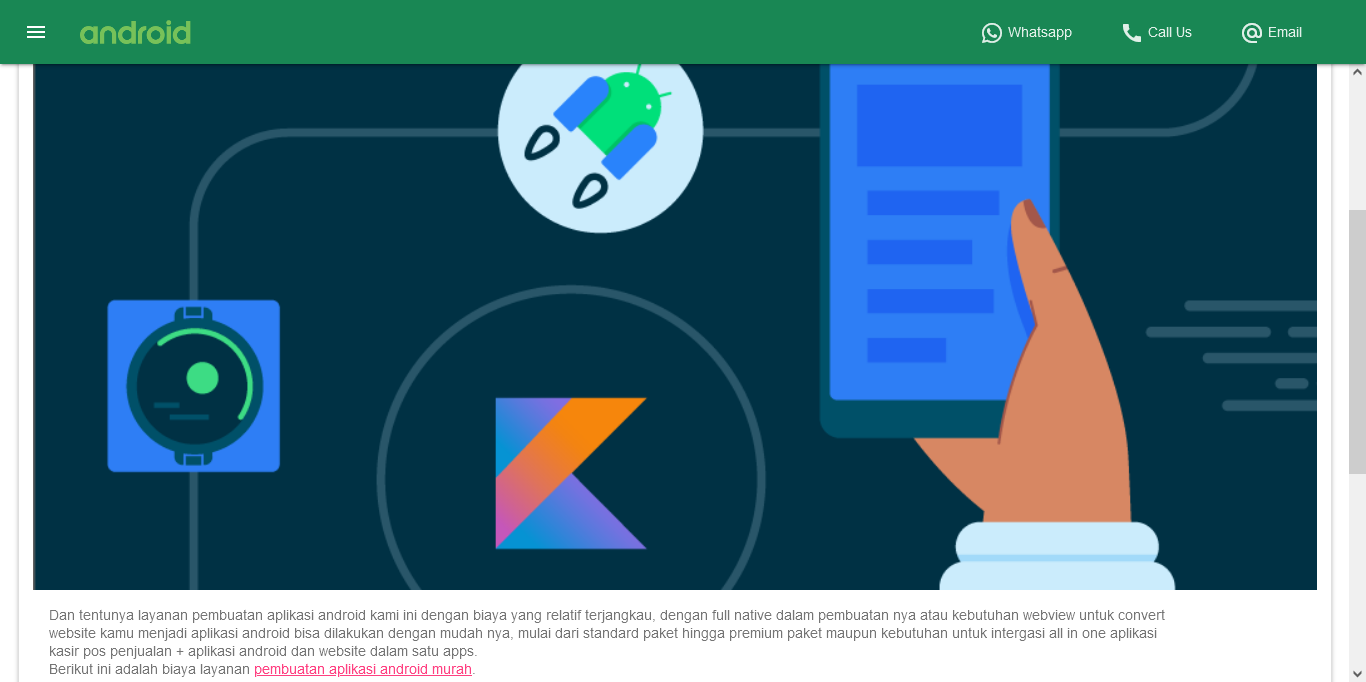 Svelte MDL website themes template